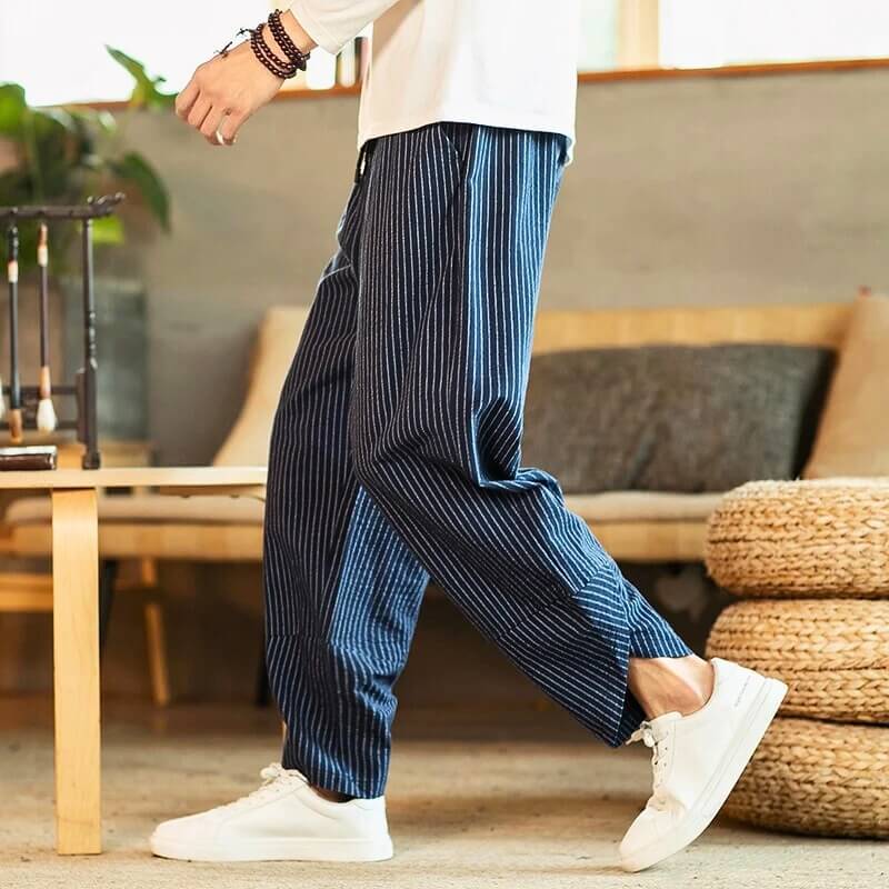 Ryker Pinstripe Loose Fit Pants – Anderson Clark