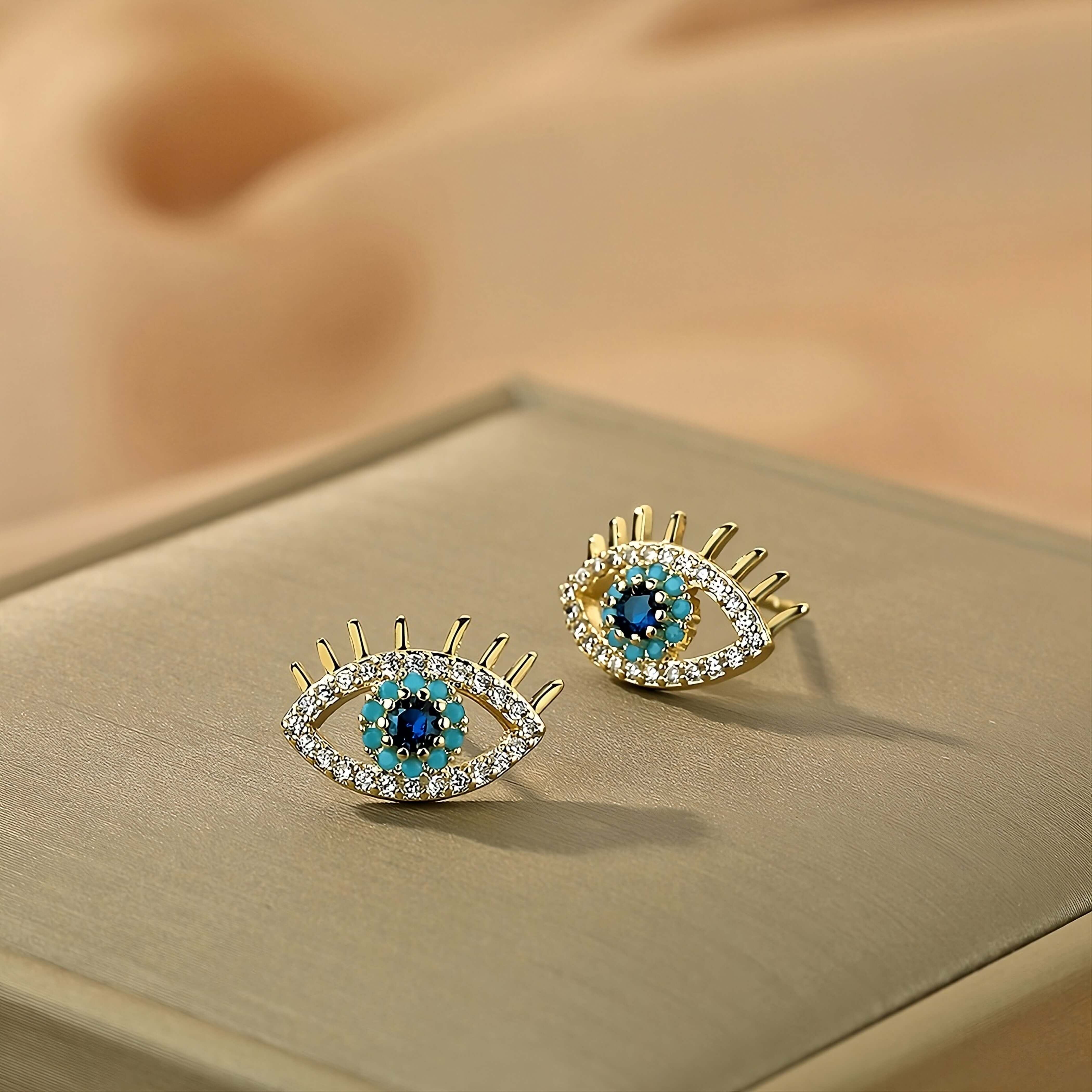 Zirconia Guardian Earrings – Anderson Clark