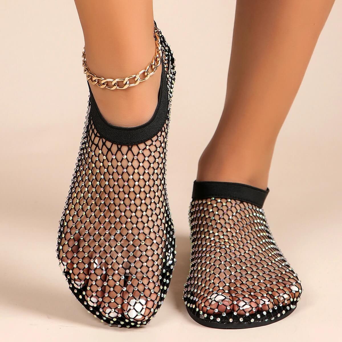 Scarlet Mesh Flat – Anderson Clark